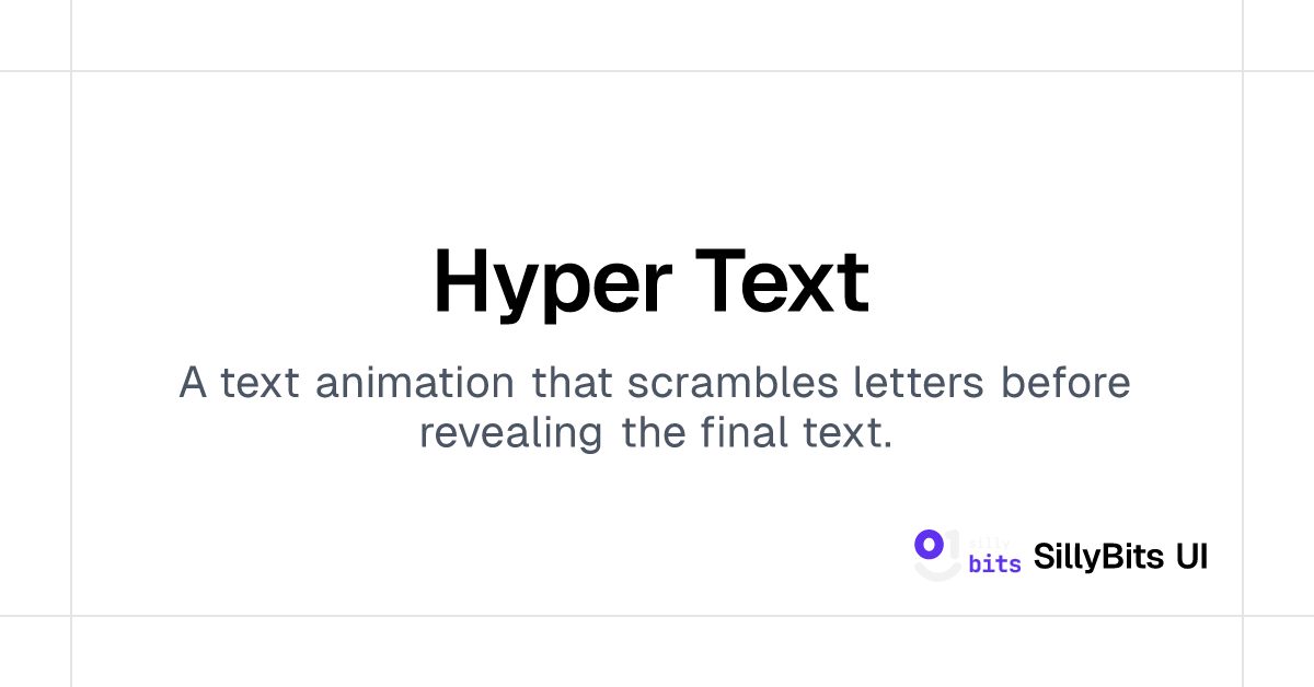 Hyper Text | SillyBits UI