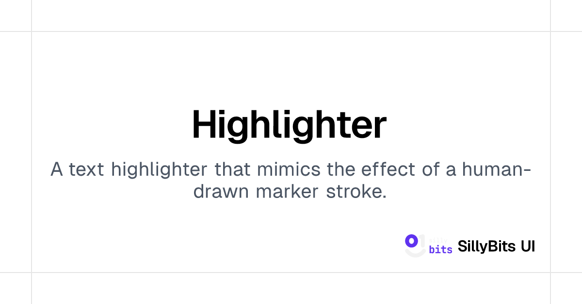 Highlighter | SillyBits UI