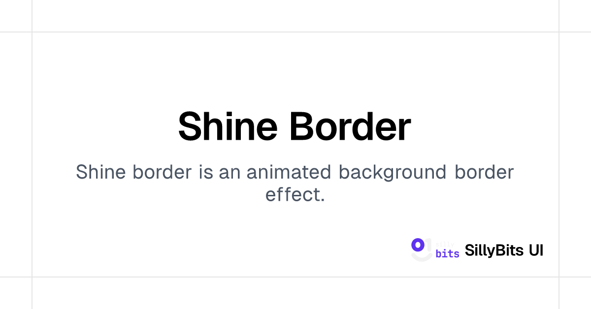 Shine Border | SillyBits UI